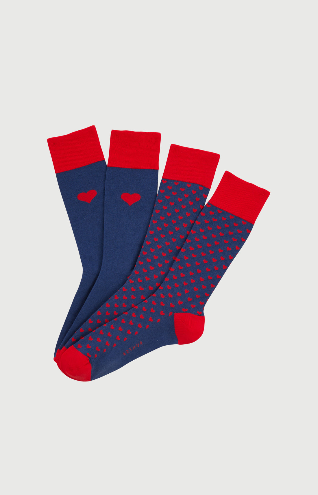 Pack 2 chaussettes Saint Valentin - Chaussettes homme – Arthur