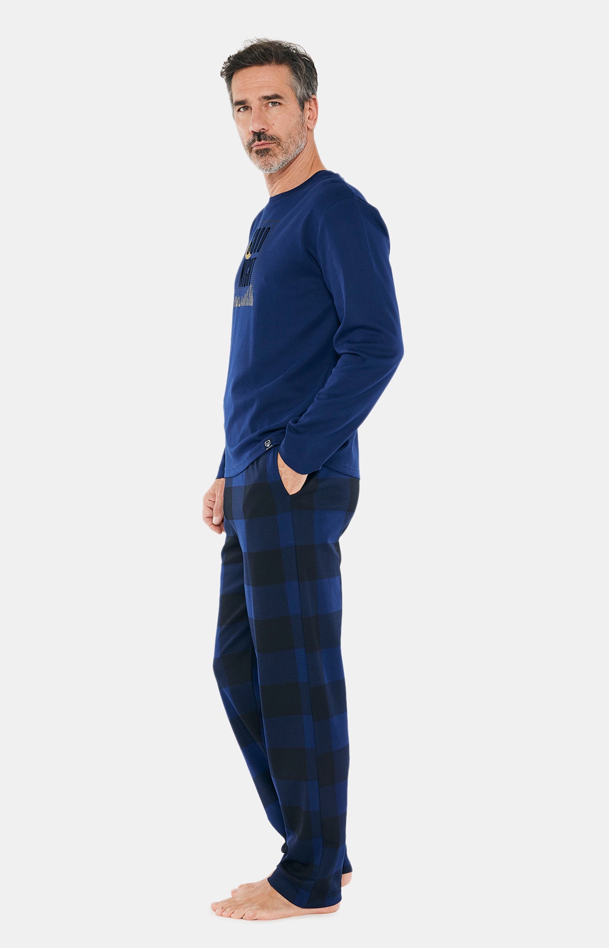 Pyjama Good Night Marine | Pyjamas longs homme – Arthur